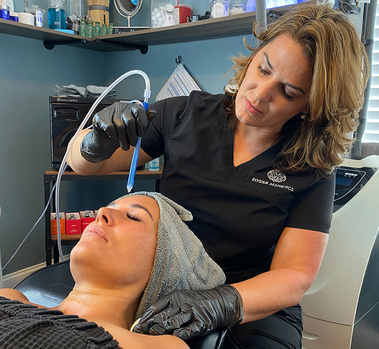 Jet Peel - Elysian Aesthetics Spa LLC